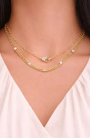 LA MENO The Notebook Layered Necklace