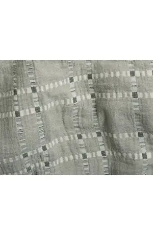 PARACHUTE Grid Cotton & Wool Coverlet