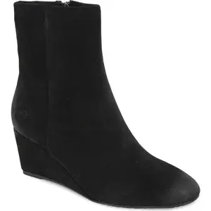 Gentle Souls Nash Wedge Bootie - Black Suede