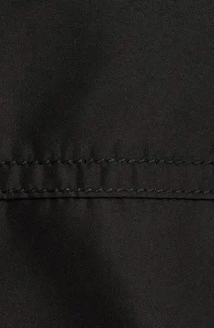 Alpha Industries Hooded Rib Flight Jacket - Black