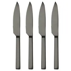 MEPRA Stile Steak Knives Set4 Pieces - Ice Black Gold