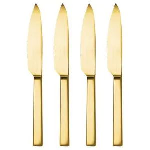 MEPRA Stile Steak Knives Set4 Pieces - Ice Gold
