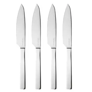 MEPRA Stile Steak Knives Set4 Pieces - Silver