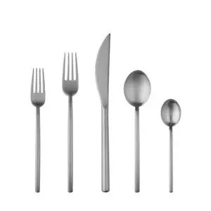 MEPRA Due Flatware Set20 Pieces Ice Silver