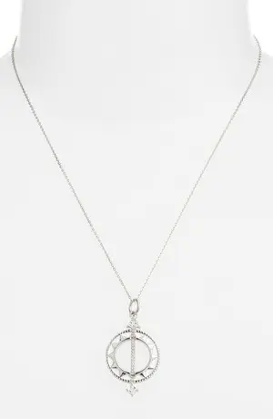 Monica Rich Kosann Sundial Pendant Necklace