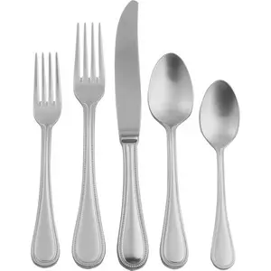 MEPRA Perla Flatware Set20 Pieces Ice Silver