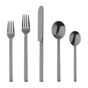 MEPRA Stile Pininfarina Flatware Set20 Pieces - Black Gold