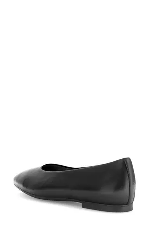 Gabor Square Toe Ballet Flat - Black