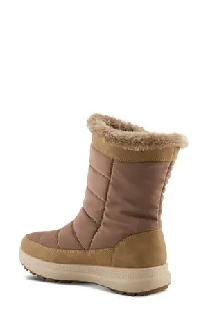 SPRING STEP SHOES Faux-fur Lined Boots - Taupe