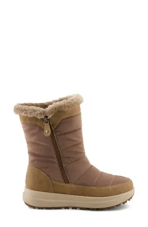 SPRING STEP SHOES Faux-fur Lined Boots - Taupe