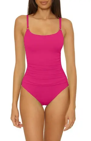 SOLUNA Sun Goddess One-piece Swimsuit - Hot Pink