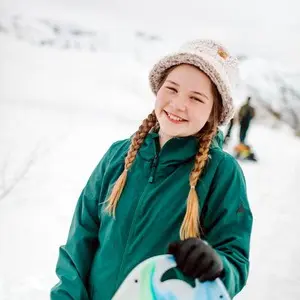 Turtle Fur Youth Stomp Fleece Bucket Hat - Violet