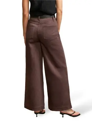 RO&ZO Wide Leg Cotton Jeans