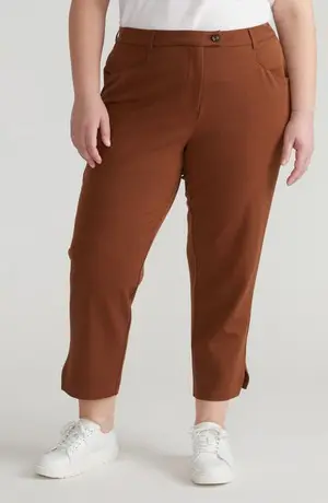 Universal Standard All Day Mercer Crop Tapered Leg Pants - Pony