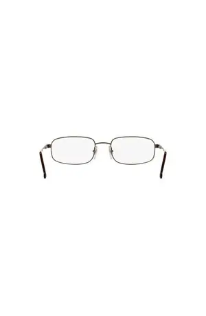 SFEROFLEX Rectangle Full Rim Metal Eyeglasses - Brown