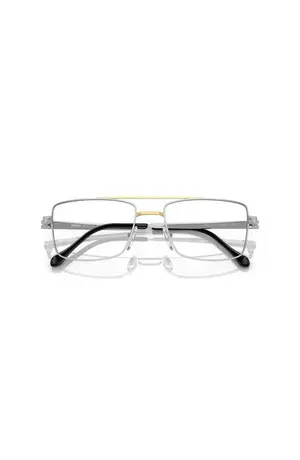 SFEROFLEX Square Optical Glasses - Silver