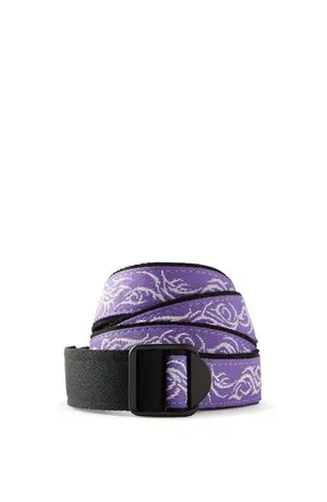 COTTON ON Cable Belt - Purple White Vines