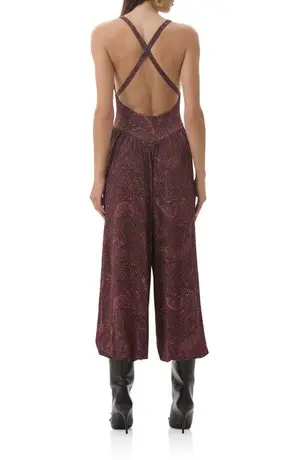 AFRM Bogart Sleeveless Wide Leg Jumpsuit