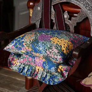 SOPHIE WILLIAMSON DESIGN Ruffled Pillow Cover Pré Fleuricover Only