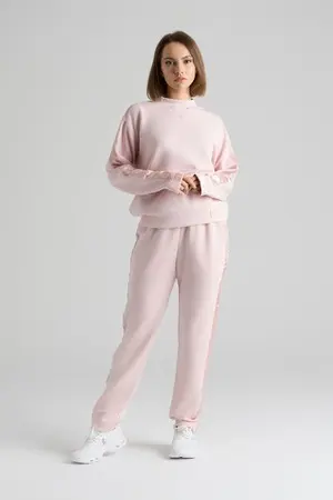 LE FAFO Celine Sweatpants - Light Pink