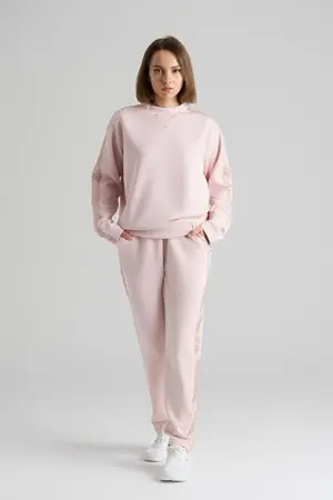 LE FAFO Celine Sweatpants - Light Pink
