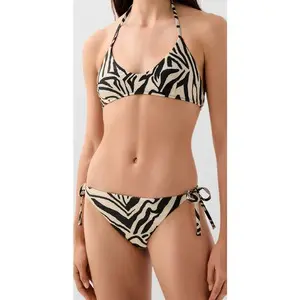 SCALPERS Zebra Print Two-piece Bikini