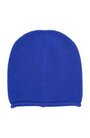 Echo Wool-Cashmere Beanie Abyss Blue