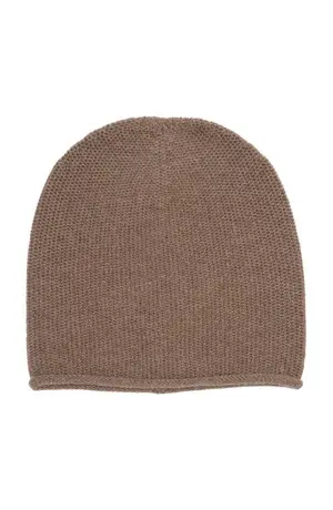 Echo Wool-Cashmere Beanie Cappuccino