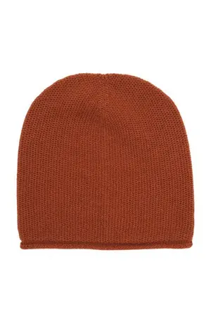 Echo Wool-Cashmere Beanie Chestnut