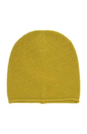 Echo Wool-Cashmere Beanie Citron