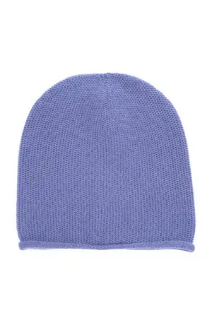 Echo Wool-Cashmere Beanie Denim Blue