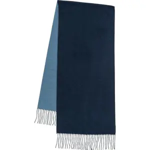 Echo Double Face Scarf - Navy