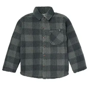 MODERN MOMENTS™ BY GERBER Microplush Shacket - Green Plaid