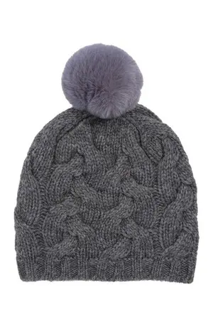 Echo Park Cable Beanie - Dark Grey