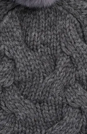 Echo Park Cable Beanie - Dark Grey