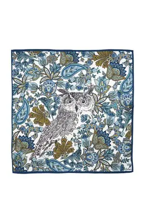 Echo Flaco Silk Bandana Navy