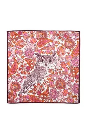 Echo Flaco Silk Bandana - Rose Violet
