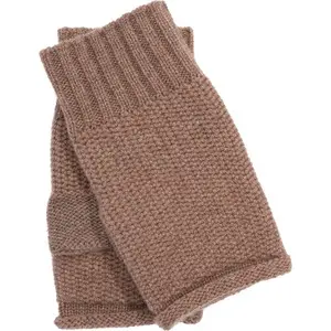 Echo Echo The Crosby Knitted Handwarmers Cappuccino