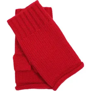 Echo Echo The Crosby Knitted Handwarmers Cherry