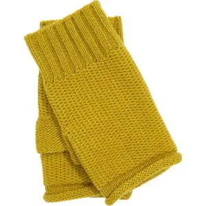 Echo The Crosby Knitted Handwarmers - Citron
