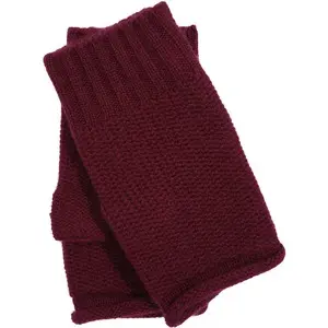Echo The Crosby Knitted Handwarmers - Fig