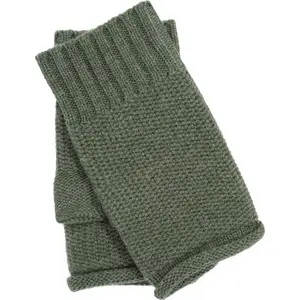 Echo Echo The Crosby Knitted Handwarmers Olive Oil