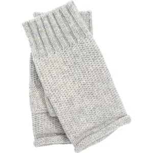 Echo The Crosby Knitted Handwarmers - Silver