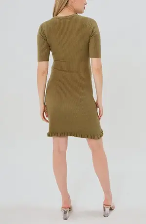 MARION Maternity Knee-length Sweater Dress
