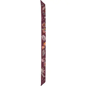 Echo Falling Leaves Ribbon Scarf - Fig