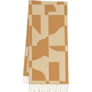 Echo Geo Double Face Jacquard - Camel