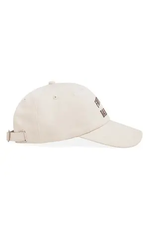FAVORITE DAUGHTER Logo Baseball Cap - Khaki/burgundy