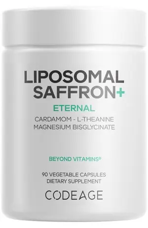 CODEAGE Liposomal Saffron+, Magnesium - White