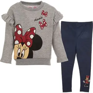 Disney Minnie Mouse Sweatshirt & Leggings Set - Grey