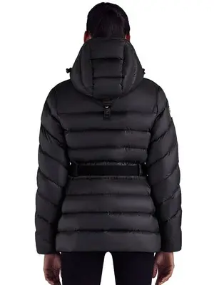 TRIPLE F.A.T. GOOSE Montalva Puffer Down Belted Jacket - Charcoal